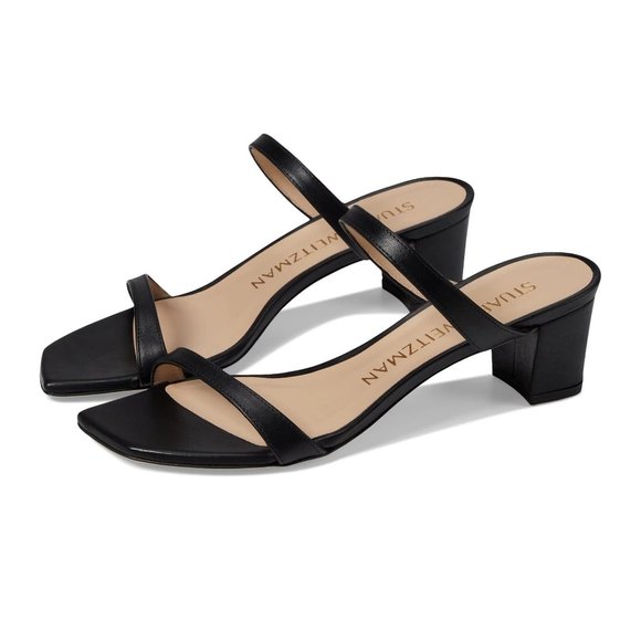 Stuart Weitzman | Shoes | 45 Stuart Weitzman Aleena Block Heel Slide ...